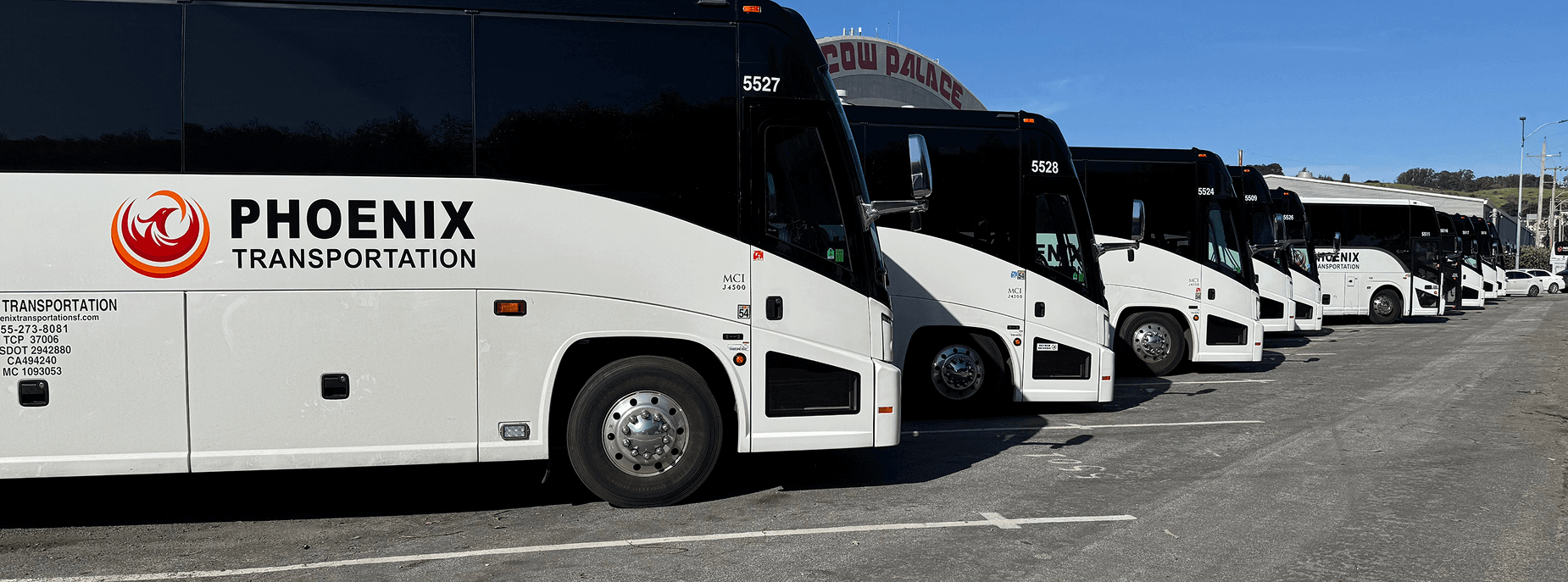 Charter Bus and Shuttle Bus Rental Services Chase Center