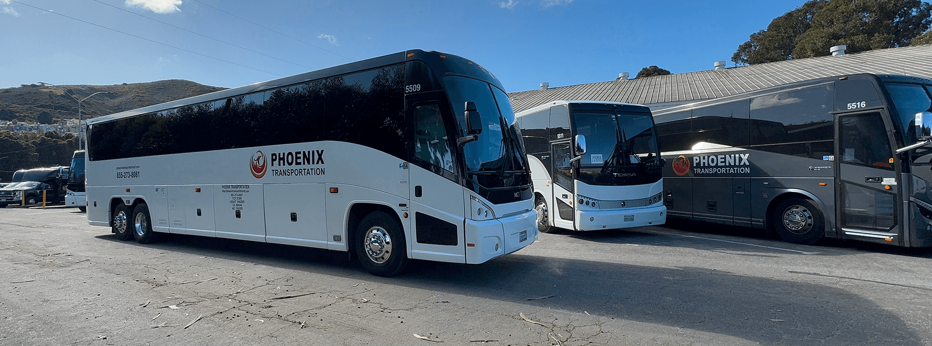 Charter Bus and Shuttle Bus Rental Services Mountain View
